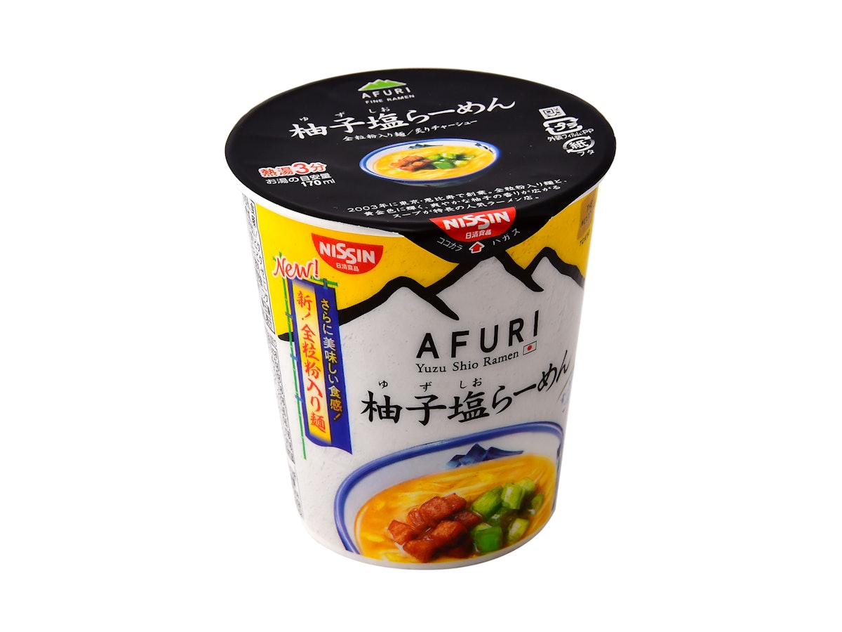 日清 THE NOODLE TOKYO AFURI 柚子塩らーめん miniをレビュー 日清 THE NOODLE TOKYO AFURI 柚子塩らーめん miniをレビュー