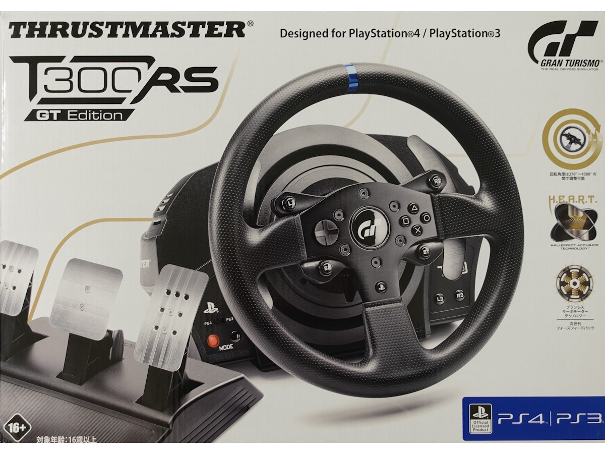 Thrustmaster ステアリングコントローラー T300RS GT Editionを Thrustmaster ステアリングコントローラー T300RS GT Editionを